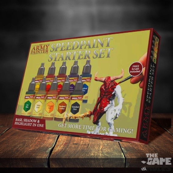 The Army Painter - Speedpaint Starter Set | Εργαλεία Βαψίματος - The Game Rules